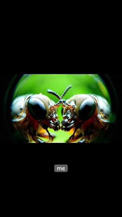 How Bugs See the World🌿| Surreal Bug POV Shorts - YouTube