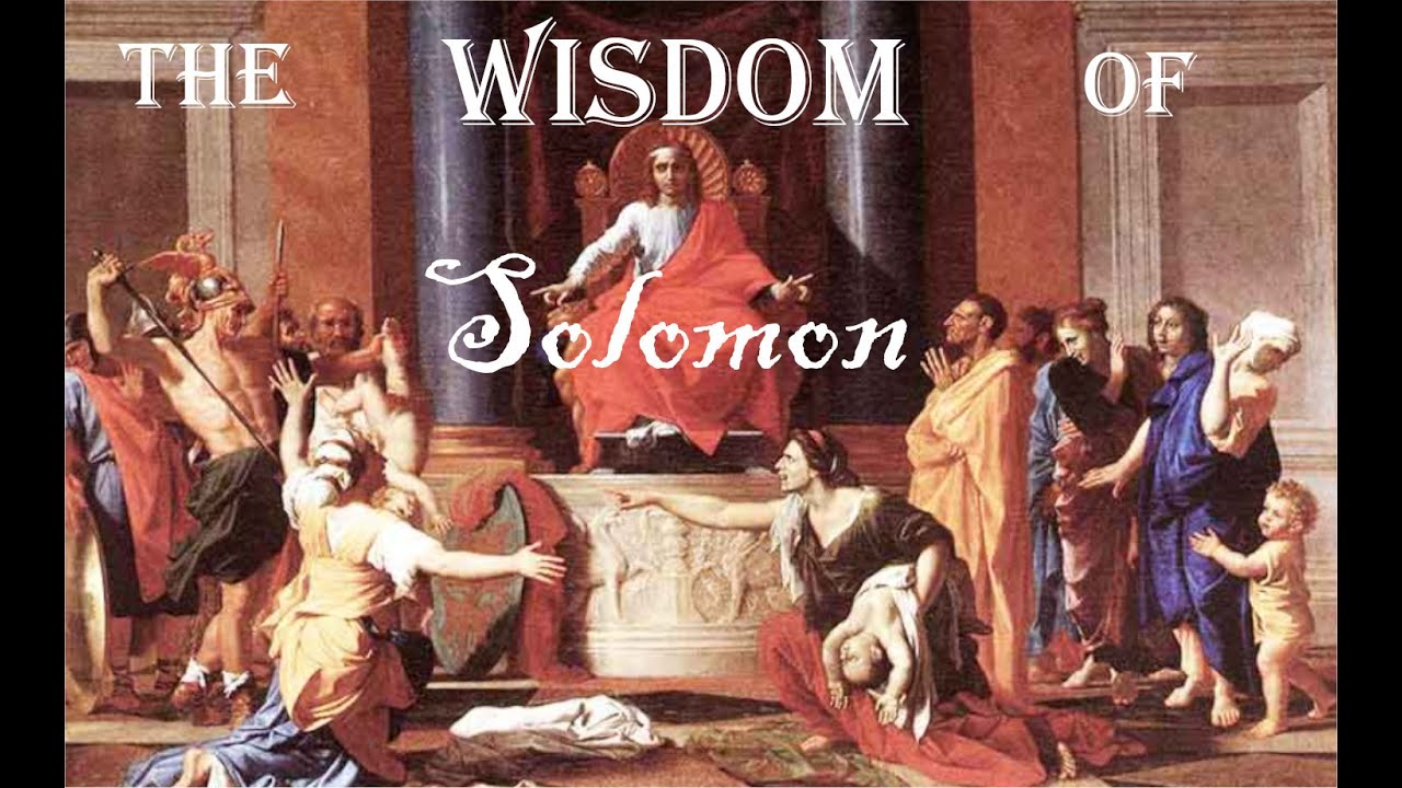 The wisdom of Solomon | JesusX365 - YouTube