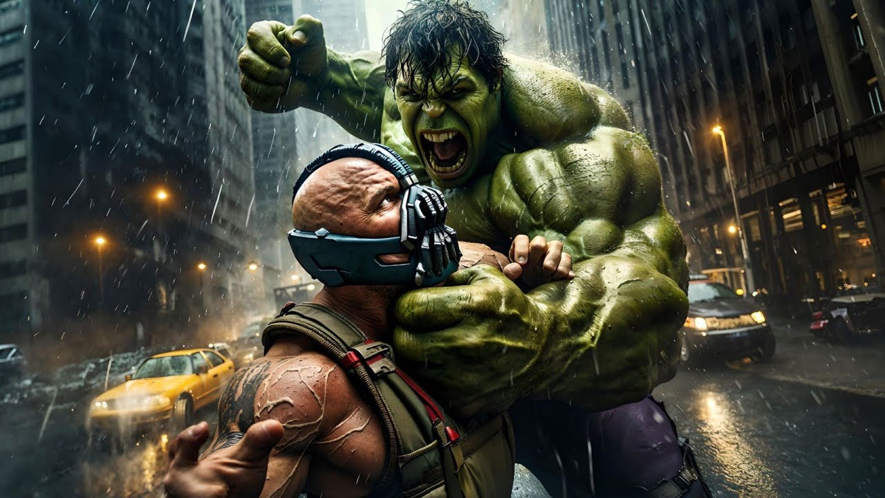 Hulk vs Bane | Ai generated video - YouTube