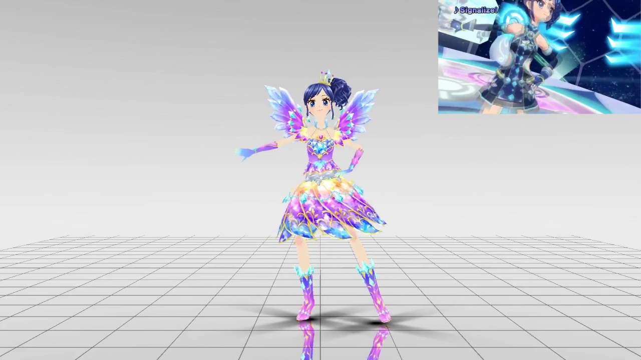 [MMD][Aikatsu] Signalize! (Motion Data Conversion) (DL) - YouTube