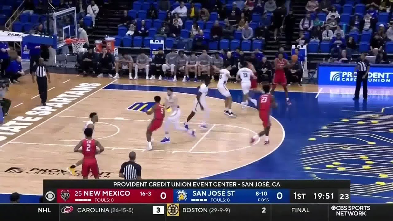 HIGHLIGHTS: New Mexico at San José State Men's Basketball 1/24/2024 ...