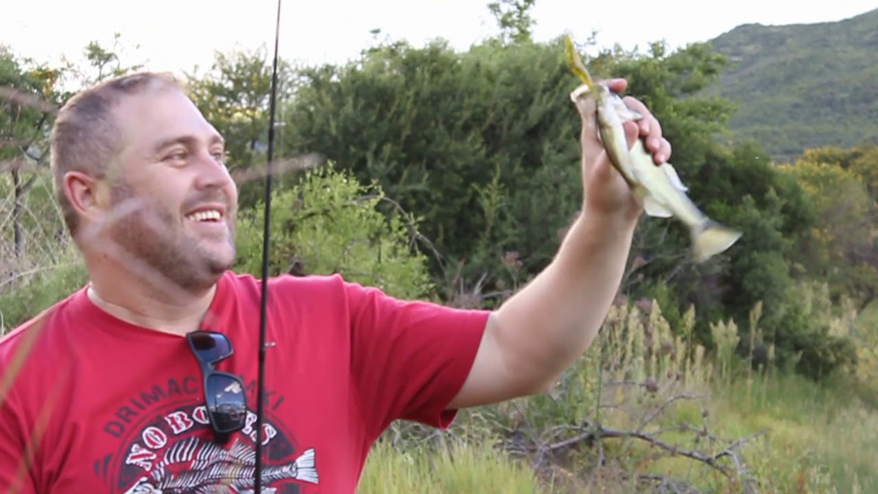 Fishing at a Private club Pond in South Africa for Largemouth Bass ...