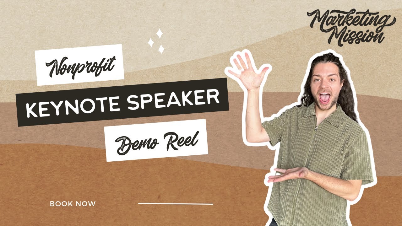 Nonprofit Keynote Speaker Demo Reel - Cody Hays - YouTube