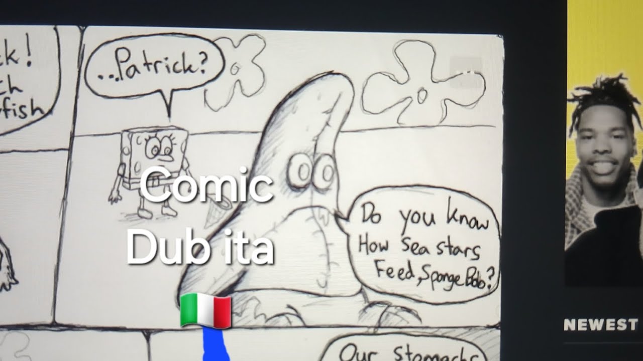 The Bikini Bottom horror comic dub ita - YouTube