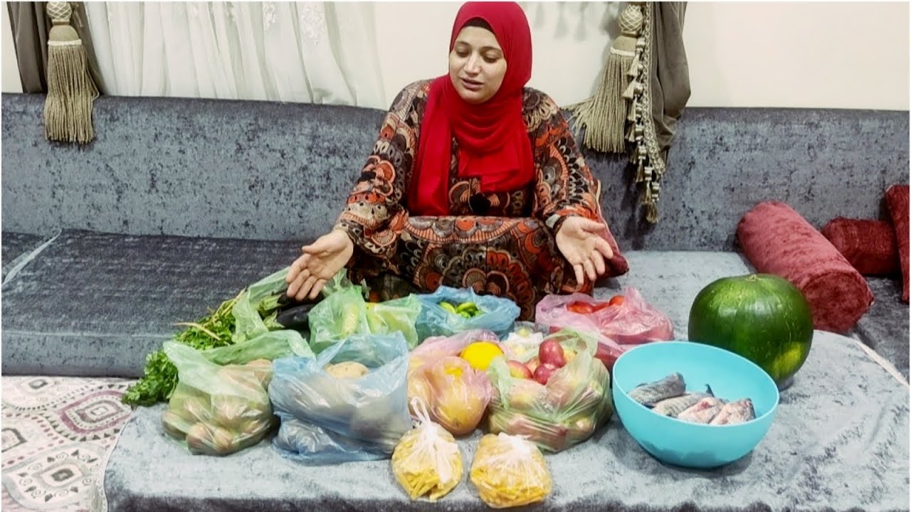 تعالوا نشوف جبنا ايه من السوق وكمان الأسعار نار🔥وسرقة فى الميزان