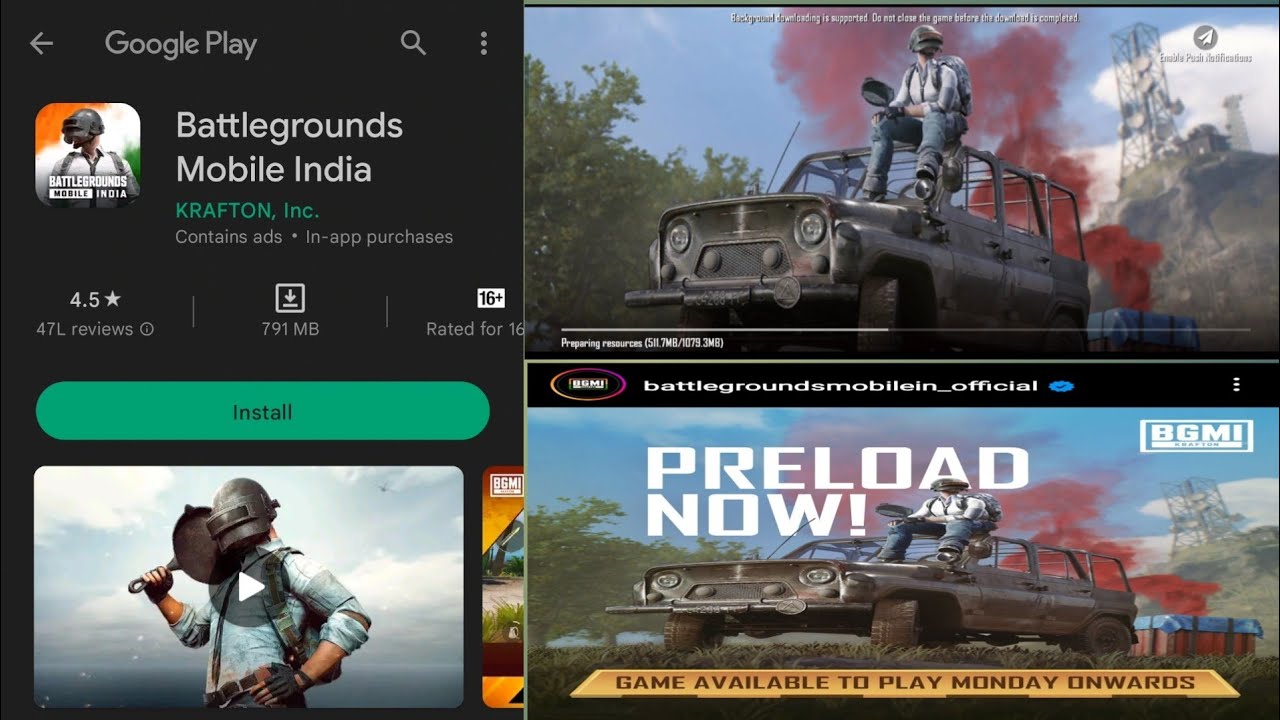 How to download BGMI for Android users from Play Store | BGMI is back #bgmi #bgmiisback #viral ...