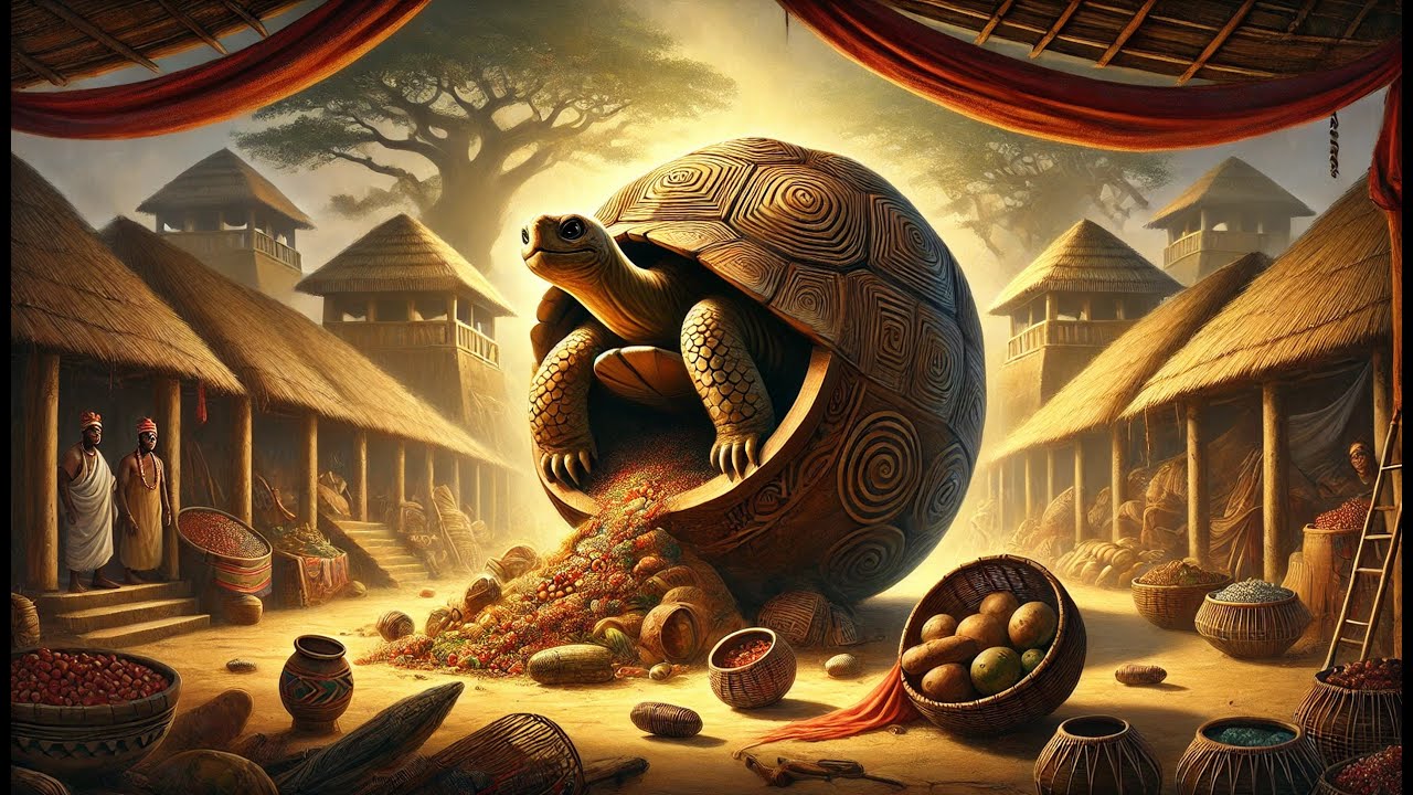 The Tale of the Cunning Tortoise and the Rolling Calabash - YouTube