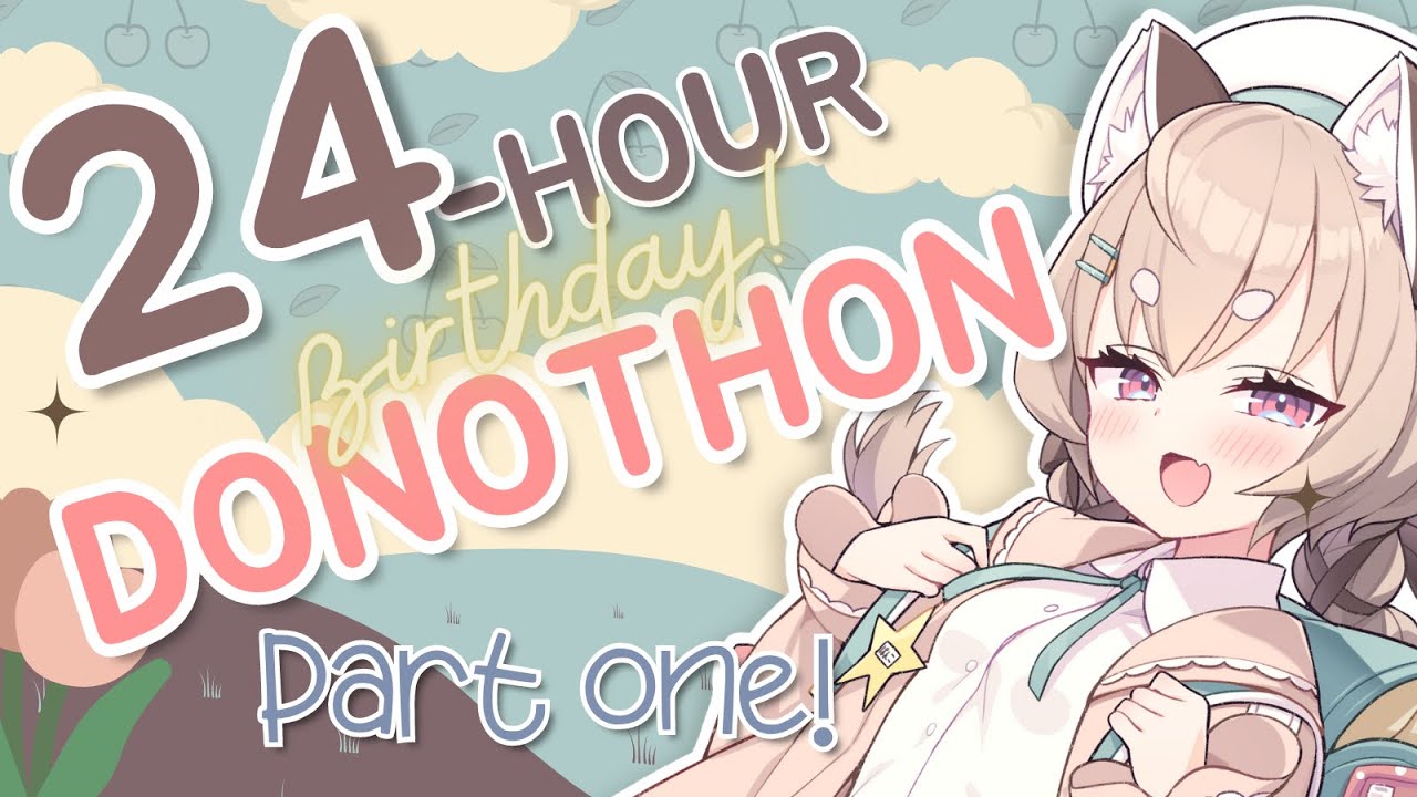 【24 HOUR BIRTHDAY DONOTHON】- Happy Birthday Panko!! (REAL) - YouTube