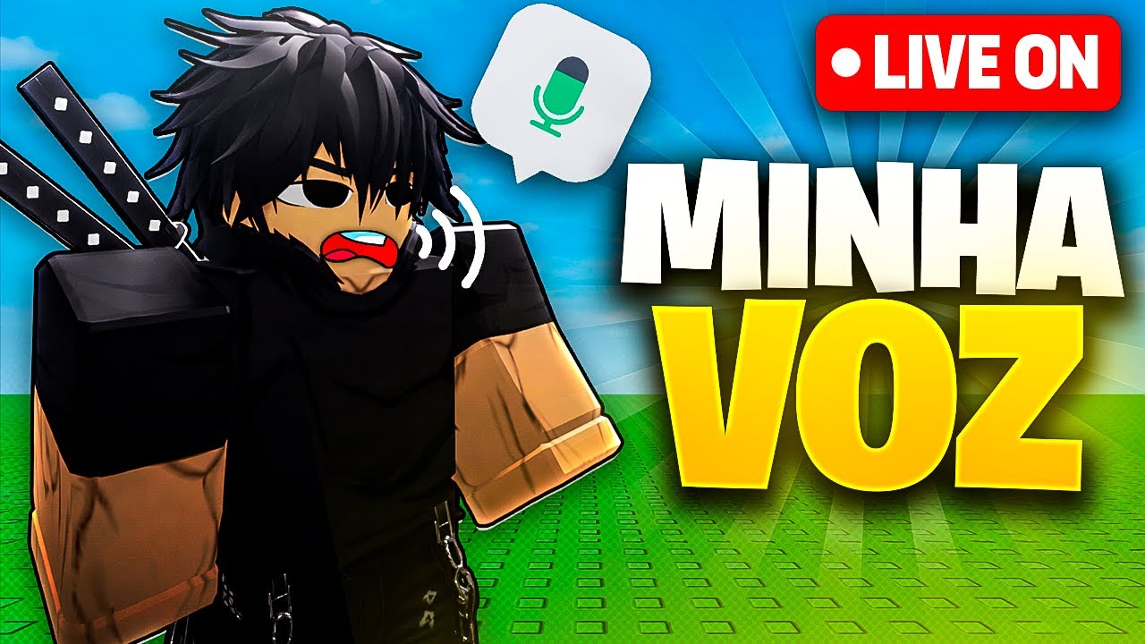 REVELEI A MINHAN VOZ! - JOGANDO ROBLOX COM OS INSCRITOS! - YouTube