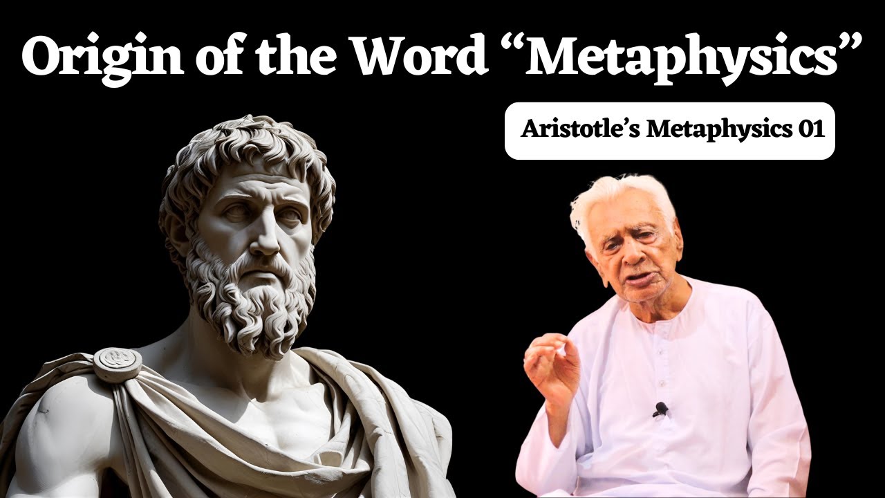 Origin of the Word “Metaphysics” | Aristotle’s Metaphysics 01 / Dr HS ...