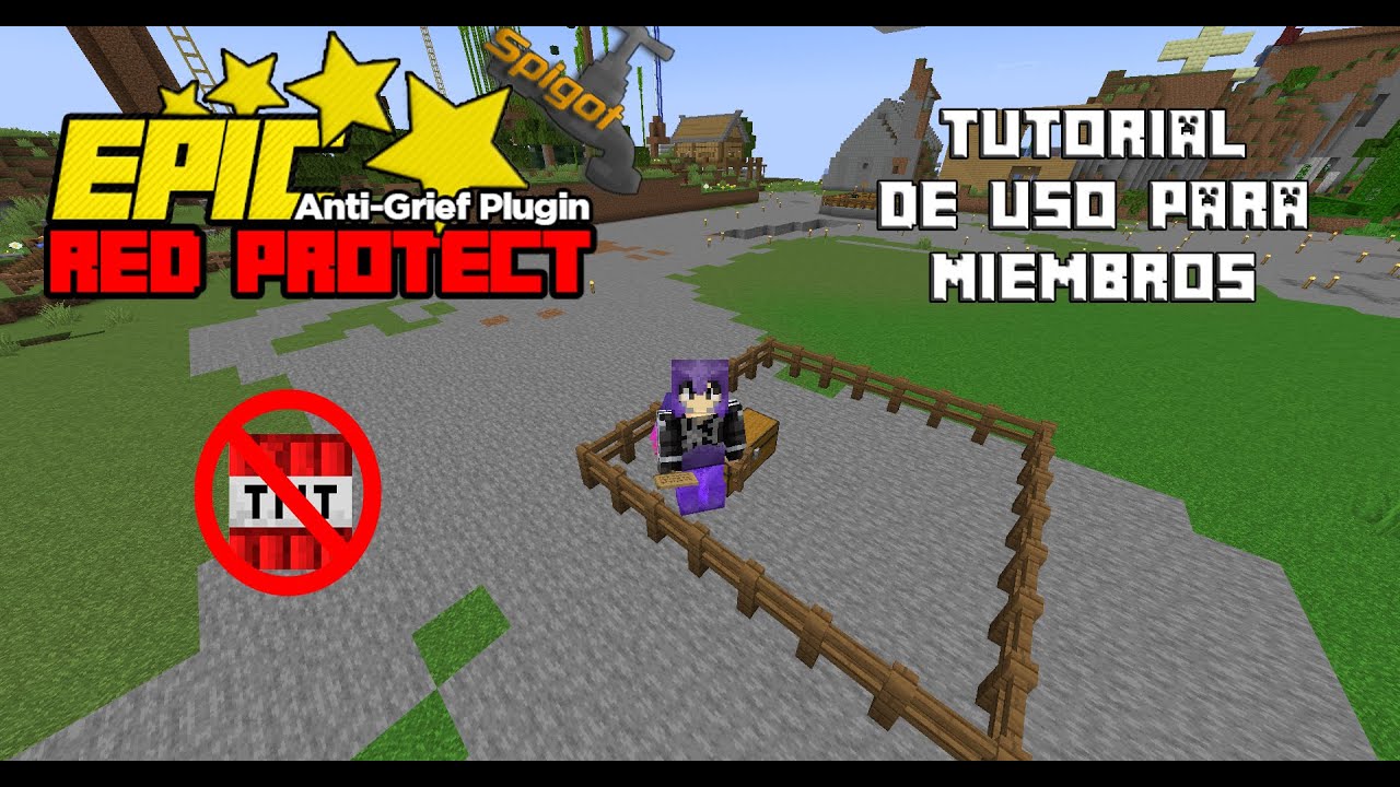Minecraft Plugin RedProtect Anti-Grief: Todo lo que necesitan saber los Miembros. - YouTube