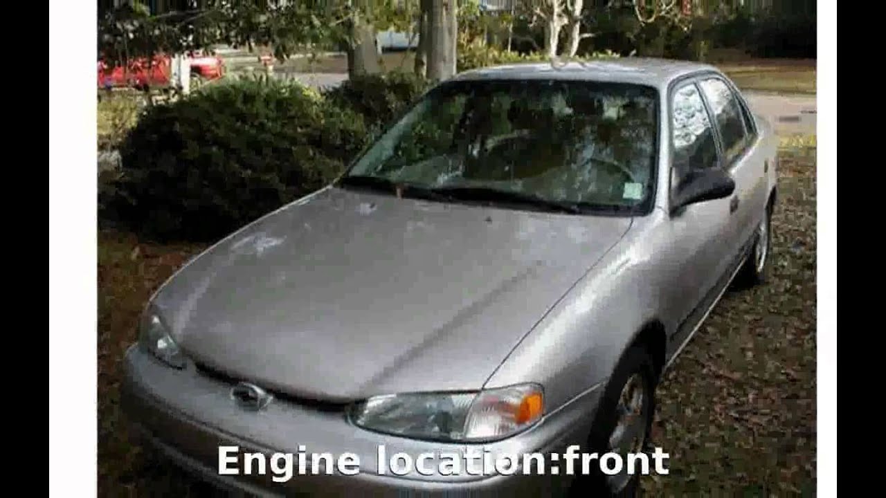 2000 Chevrolet Prizm Details & Features - YouTube