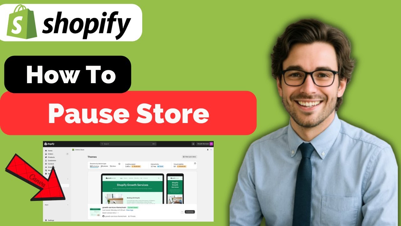 How To Pause Store On Shopify Temporarily Close Shopify Store (full ...