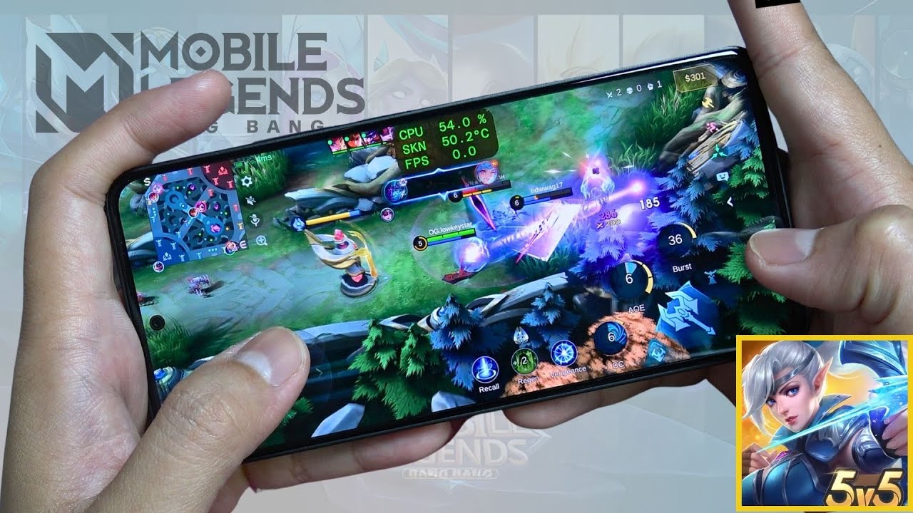 Redmi Note 13 Mobile Legends Test With FPS Meter & Battery Test - YouTube