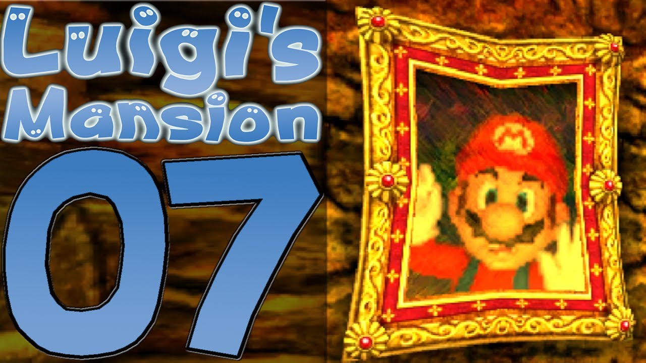 Luigi's Mansion (3DS) [Part 7] Mario Trapped in a Portrait! - YouTube