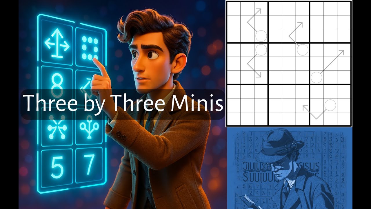 Three by Three Minis: Bow down to the genius of Sir Moose - YouTube