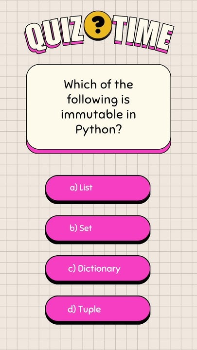 Pythonprogrammingpythonquizcodingquizpythonforbeginners
