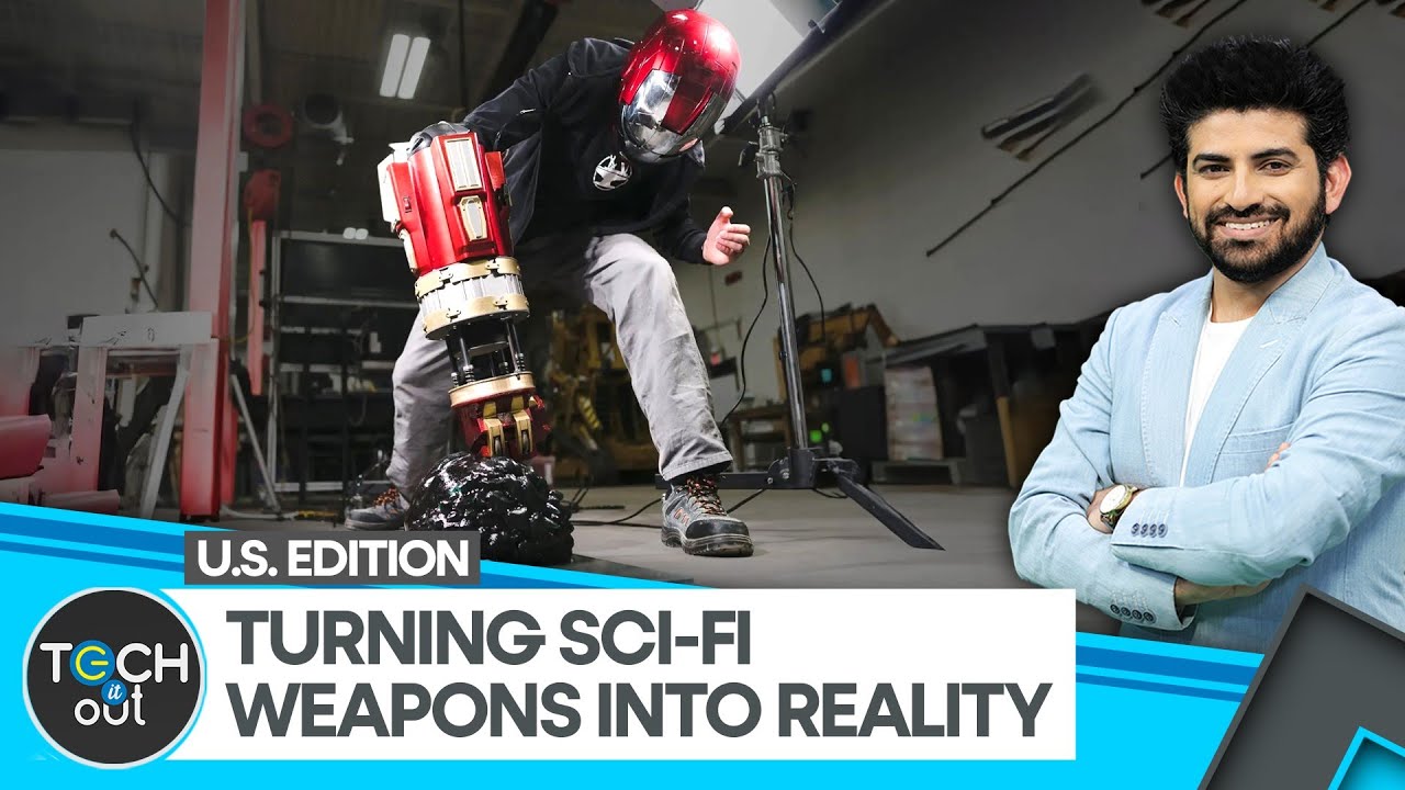 Hacksmith creates real-life replicas of fictional gadgets | Tech It Out ...