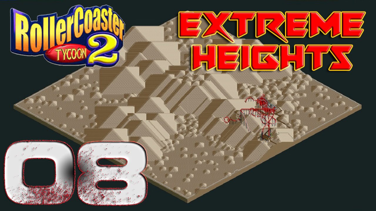 Let's Play Roller Coaster Tycoon 2: Extreme Heights Part 8: "Cryptid ...