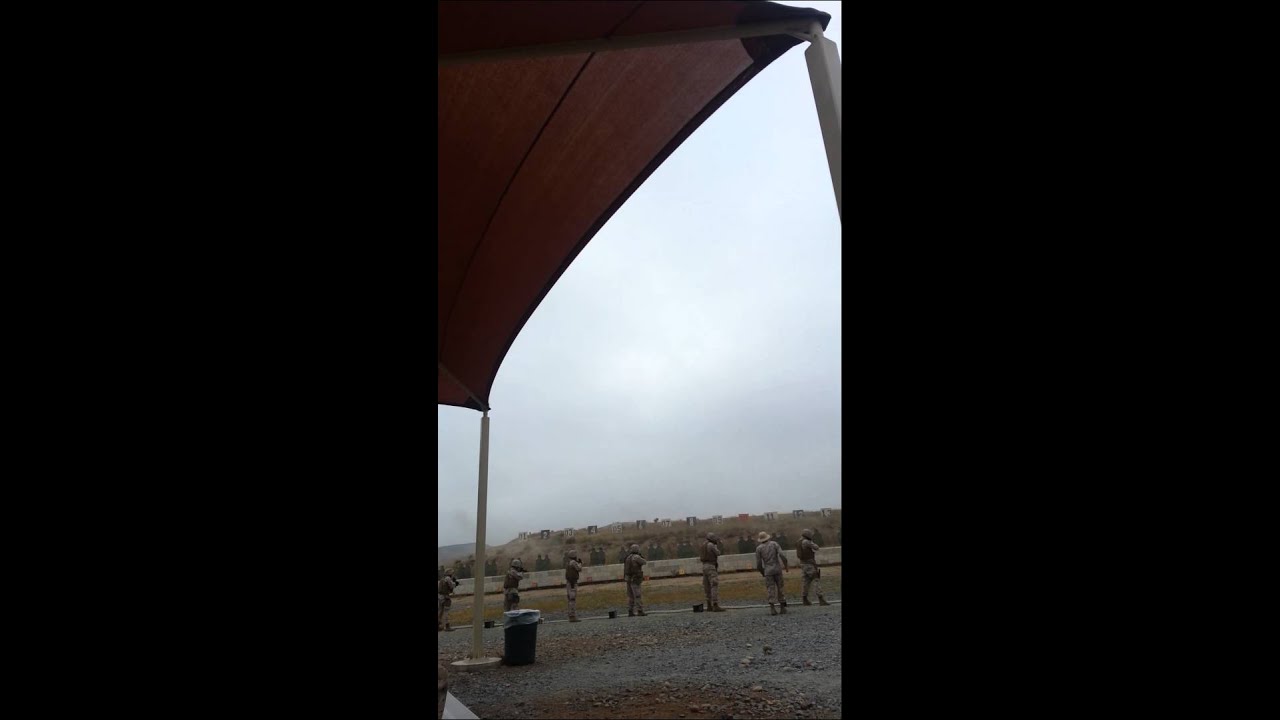 USMC Table 2 Qualification, Full Auto - YouTube