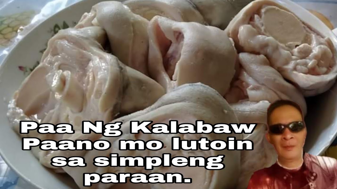 PAA NG KALABAW paano mo lutoin sa simpleng paraan.#Paa#ngKalabawVideo ...