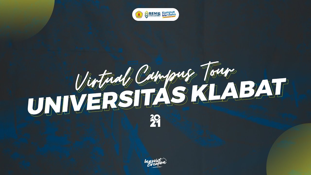 Virtual Campus Tour UNIVERSITAS KLABAT - 2021 - YouTube