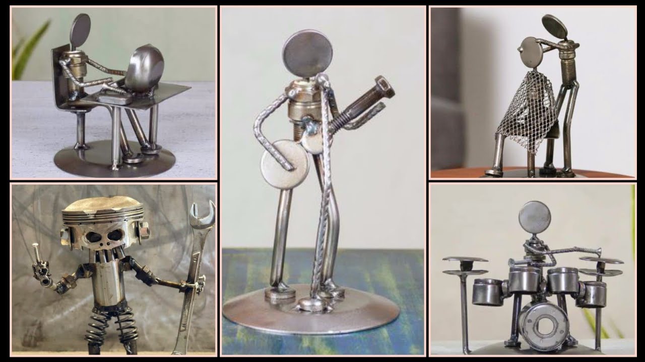 Metal Art Sculptures & DIY Welding Projects | Scrap Metal Art Ideas ...