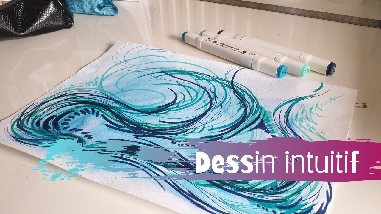 🖌Peinture intuitive, inspiration #6 - YouTube