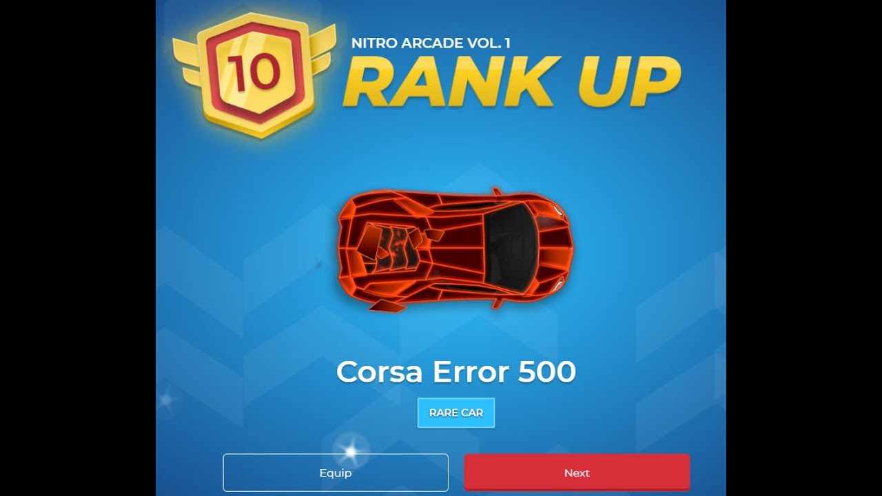 Nitro Type Game video 10 ~ Race with Corsa Error 500 #nitrotype #typing ...