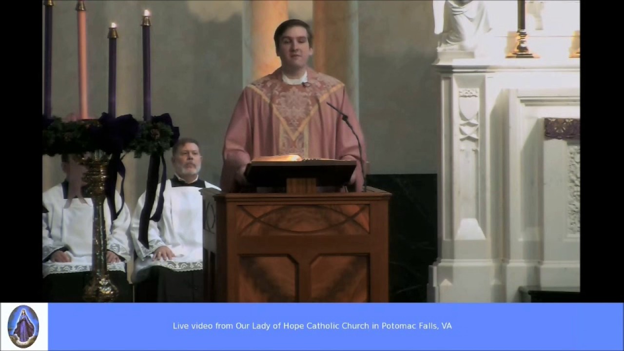 Fr. Farrell Homily | Dec. 11, 2016 - YouTube
