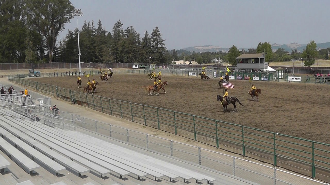California Rangers Eagle Troop 2018 Santa Rosa Long Drill - YouTube