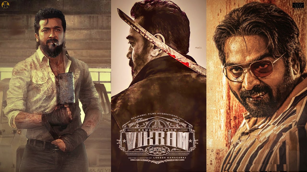 Vikram - Hitlist | Promo Scene Combo | Rolex Sir | Agent Tina | Agent ...