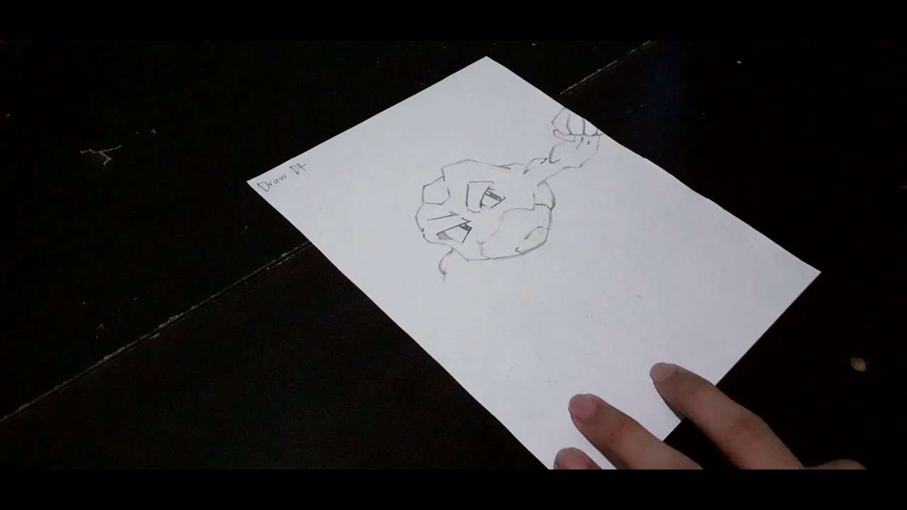 Geodude - Pokemon |Pencil drawing ||Draw It - YouTube