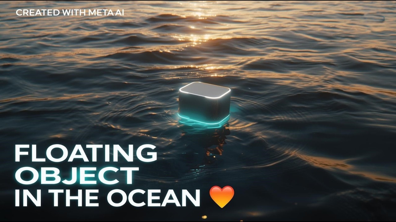Create Floating Object Animation in the Ocean | Unreal Visuals Using ...