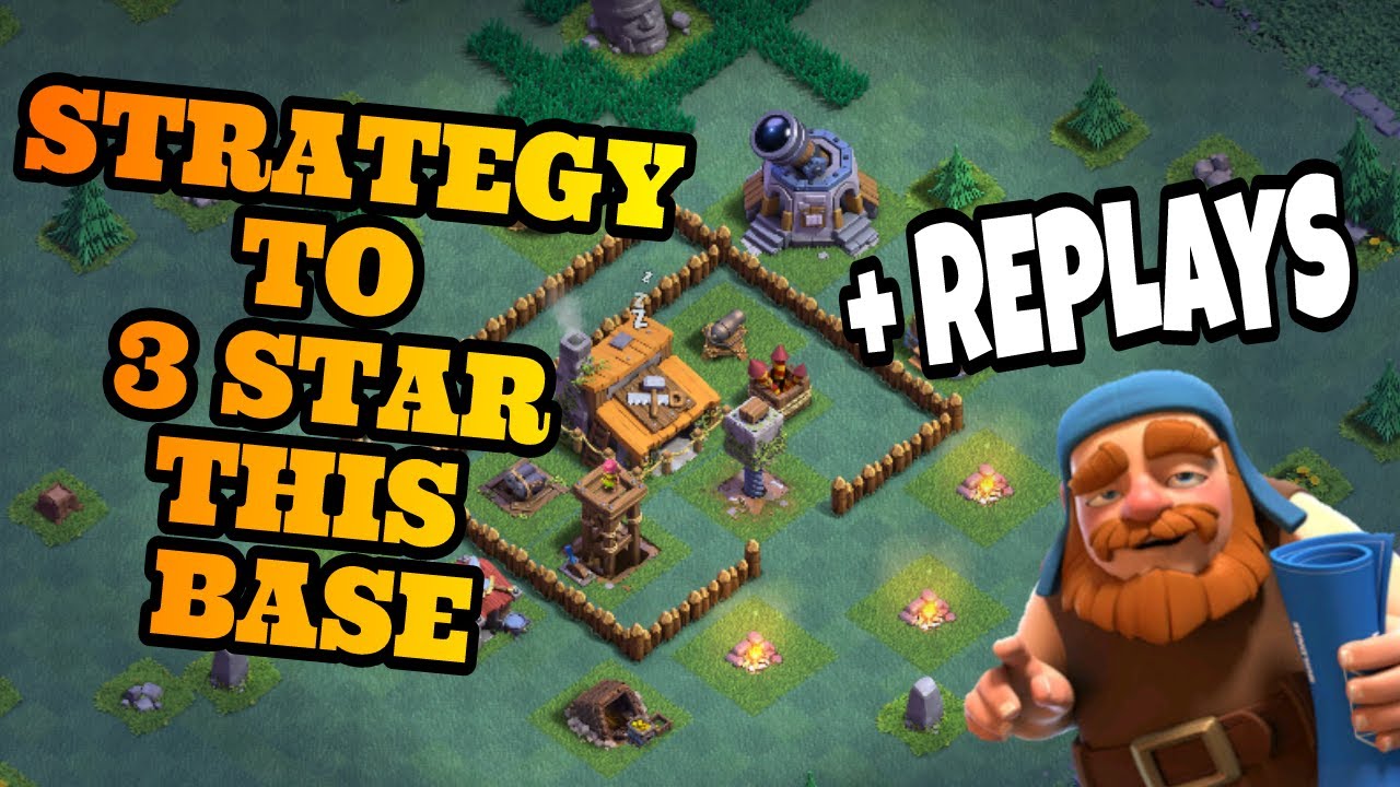 BEST Strategy To 3 STAR This Famous TH3 Builder's Base | +REPLAYS - YouTube