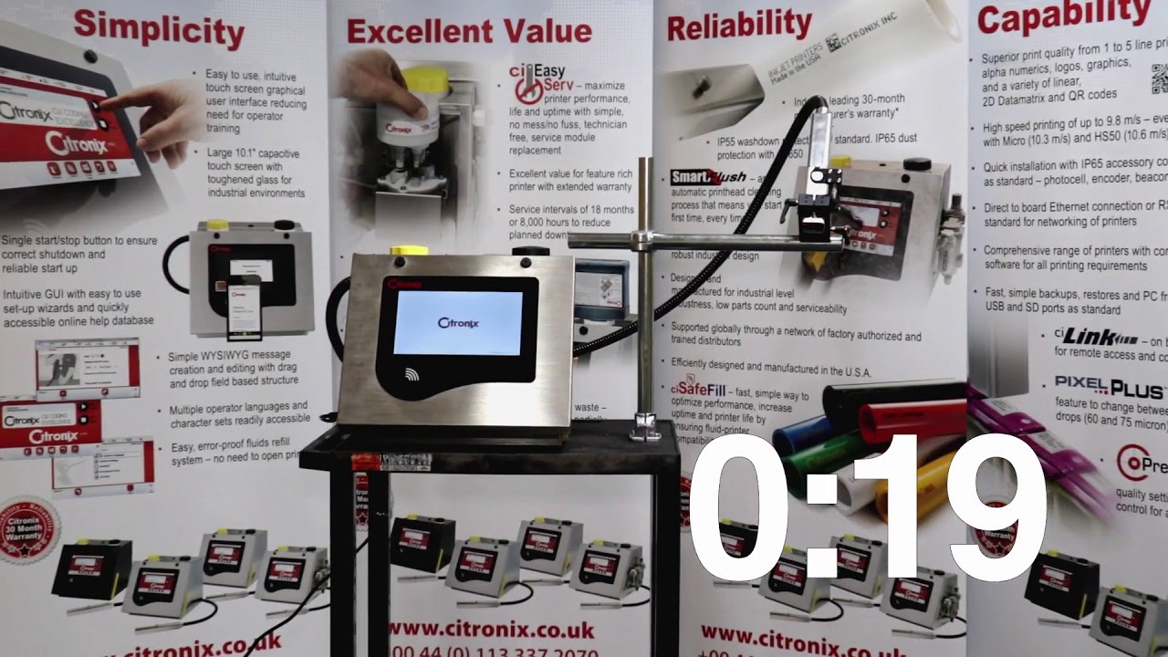 Citronix ci5000 start up with timer - YouTube