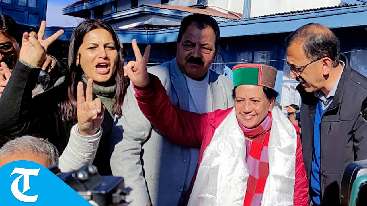 Himachal Pradesh Congress chief Pratibha Singh thanks party workers ...