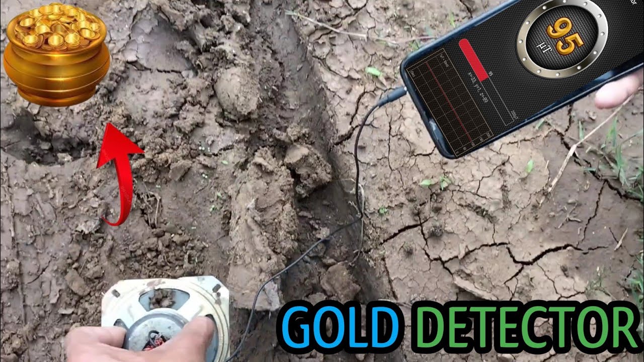 how to make biggest gold detector app for Android app - YouTube