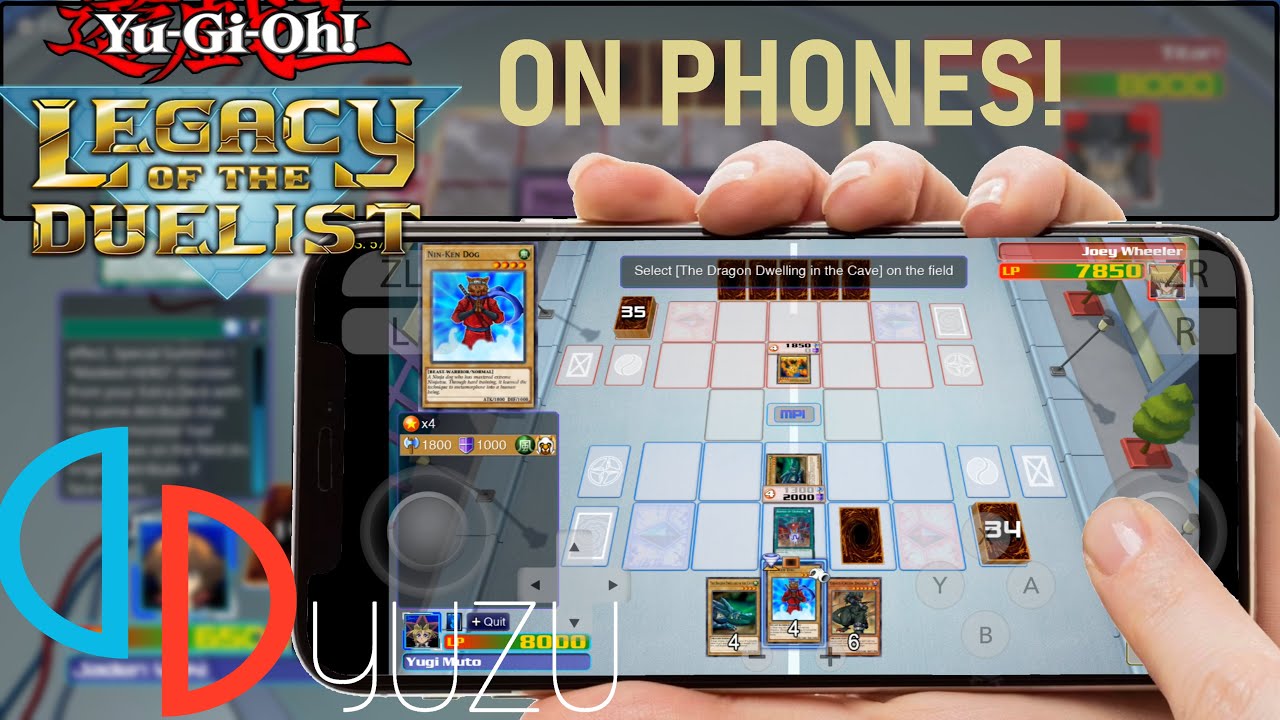 Yu-Gi-Oh!: Legacy of the Duelist on Phones! | Yuzu Emulator for Android ...