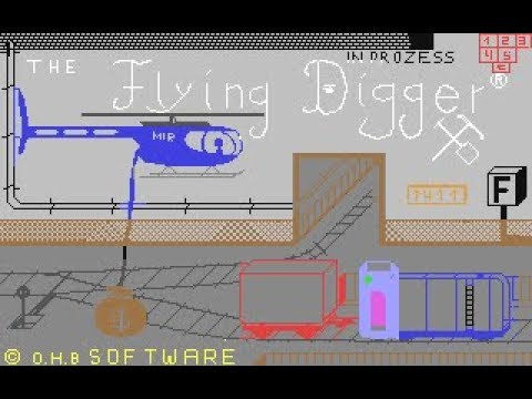 C64 Longplay: The Flying Digger - YouTube