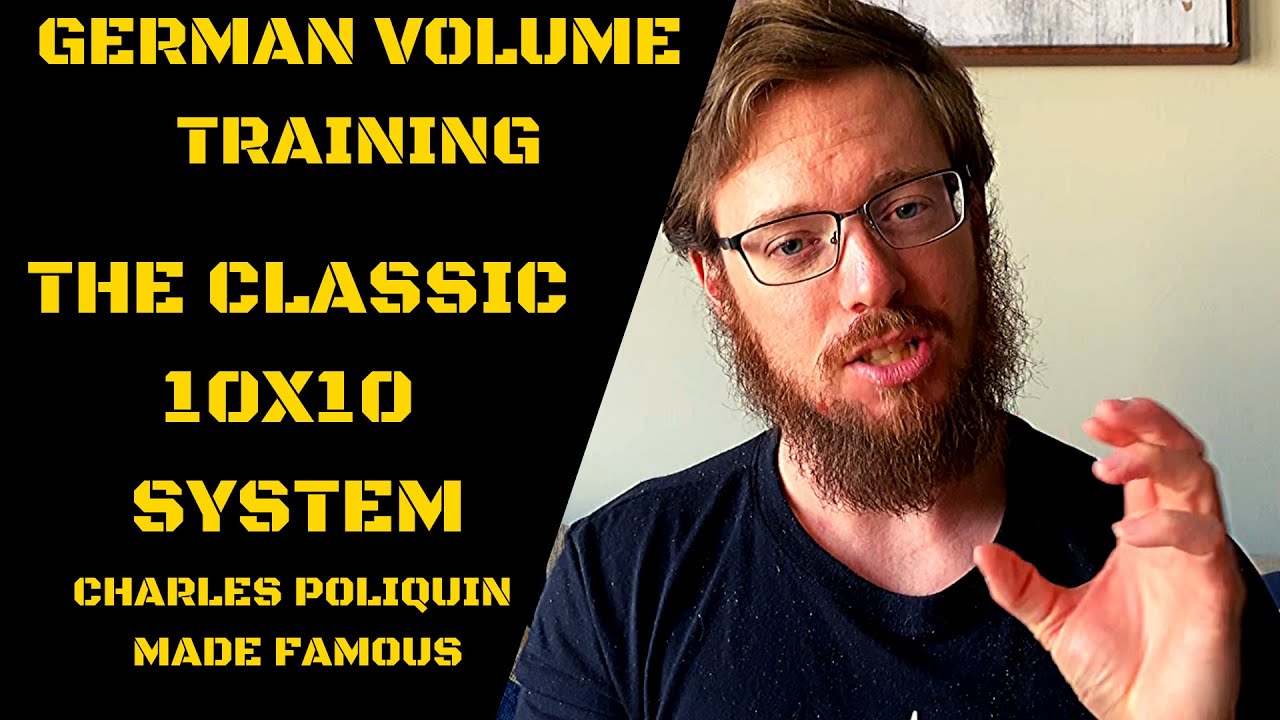 German Volume Training as made famous by Charles Poliquin the Strength ...
