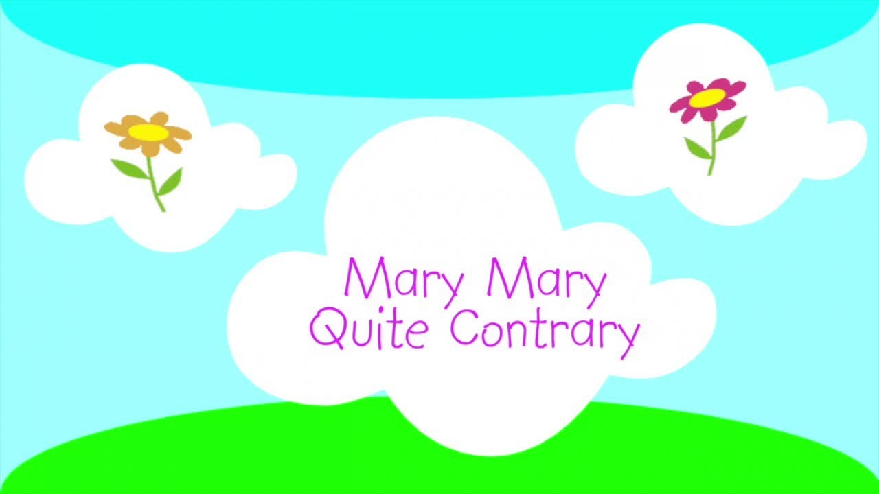 Mary Mary Quite Contrary Clipart