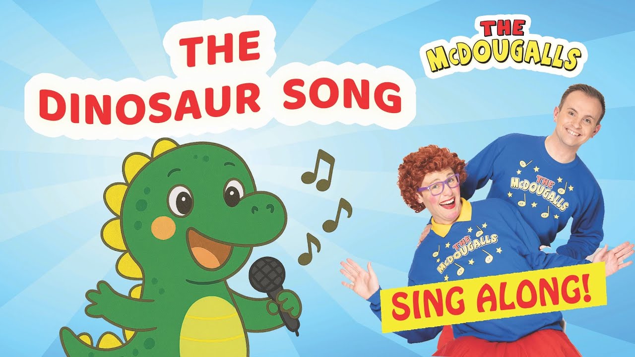 Dinosaur Song | Kids Song | Sing Along | Action Song | Songs about ...