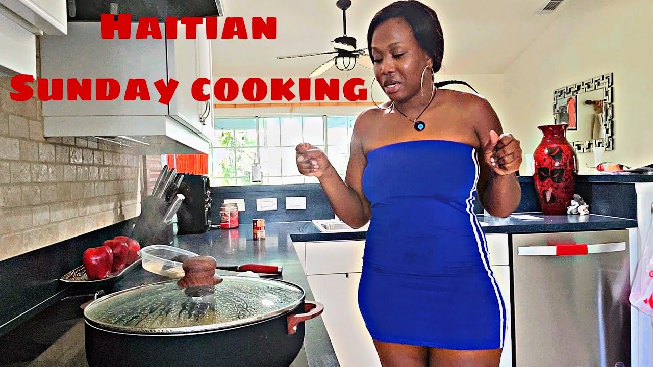 SUNDAY COOK WITH ME HAITIAN FOOD - YouTube