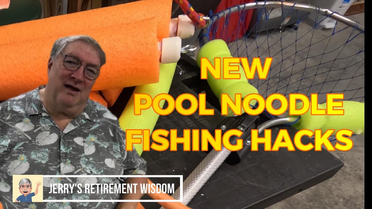NEW POOL NOODLE FISHING HACKS ! - YouTube