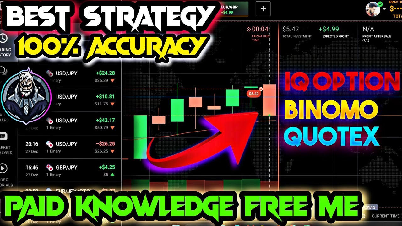 How To Take Sureshot Trades In Binary Options | Quotex, Binomo, IQ Option | UNKNOWN DEVIL ...