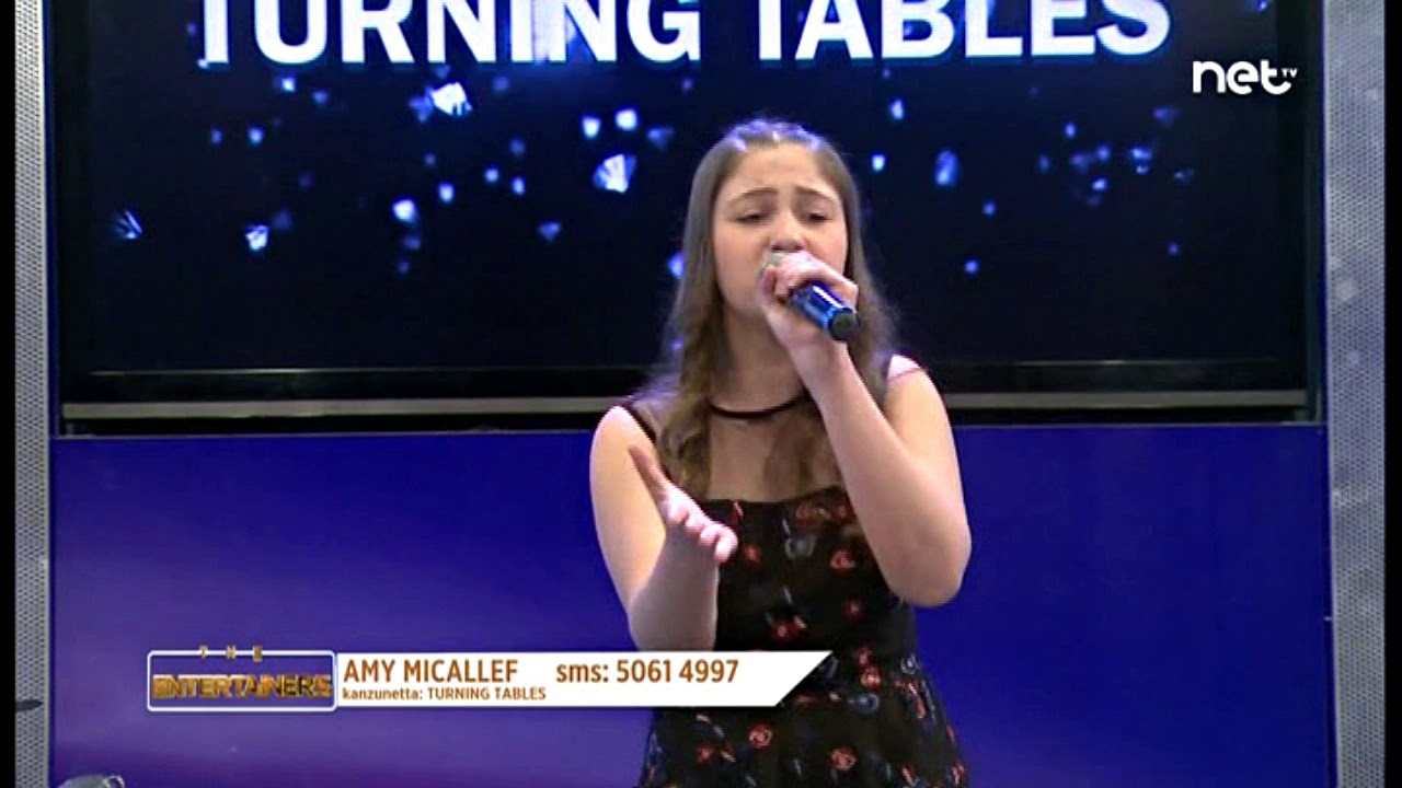 Amy Micallef - Turning Tables (The Entert. Sing. Chall. 2018-19) - YouTube