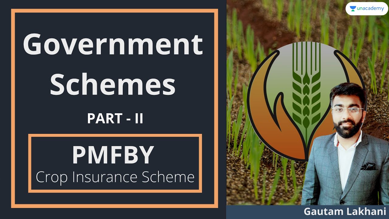 Government Schemes : Crop Insurance Scheme | PMFBY | प्रधानमंत्री फसल ...
