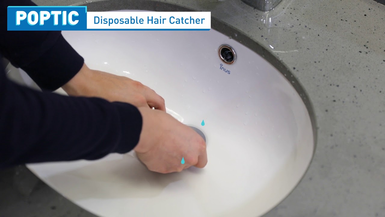 GHOST POPTIC(Disposable Hair Catcher) - YouTube