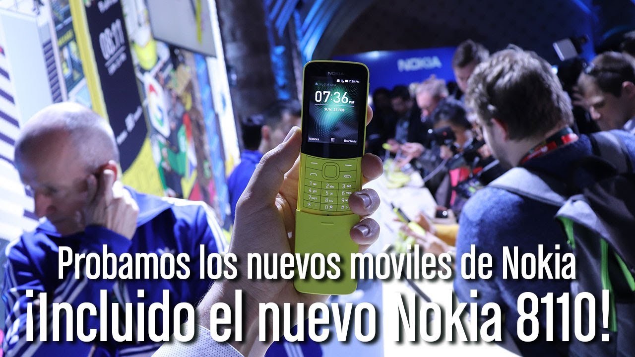 ¡Probamos el móvil de Matrix! Nokia 8110 y más novedades de Nokia en el ...